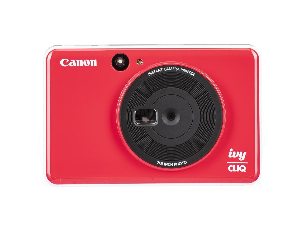Canon CLIQLBRED IVY CLIQ Instant Camera - Lady Bug Red - Newegg.com
