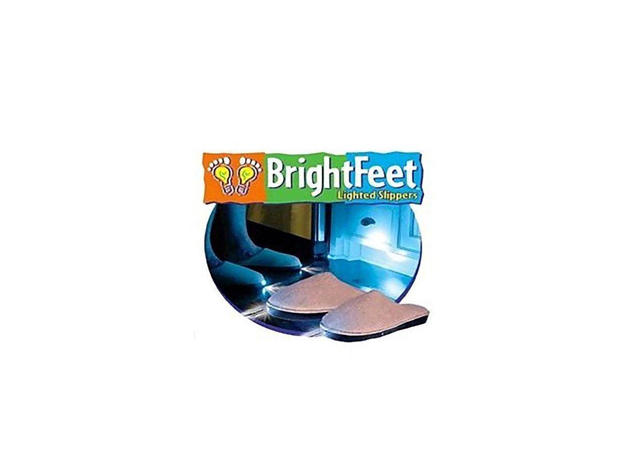 Bright Feet Lighted Slippers- Adult- Navy Blue (Medium) - Newegg.com