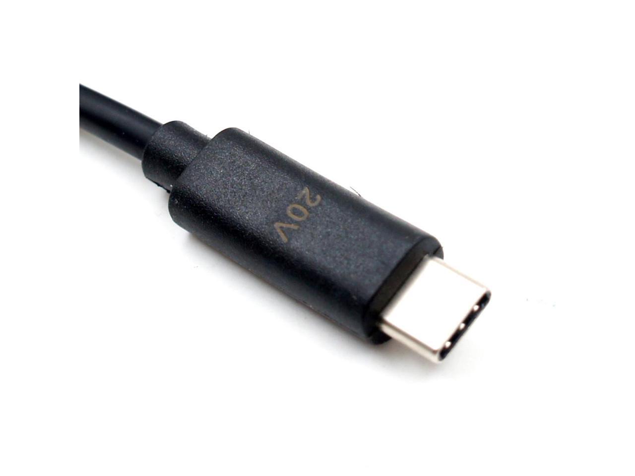 USB C Type-C 20V PD Trigger 4ft Power Cable 5A DC 5.5 x 2.5mm - Newegg.com