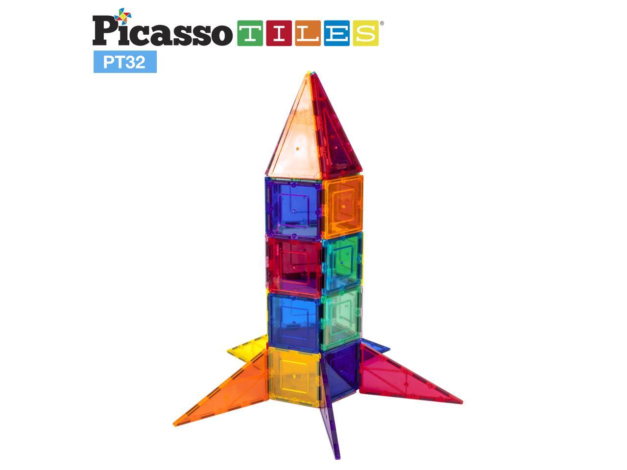 CAMP X CreateOn Rocket Ship Magna-Tiles Structures Set Camp
