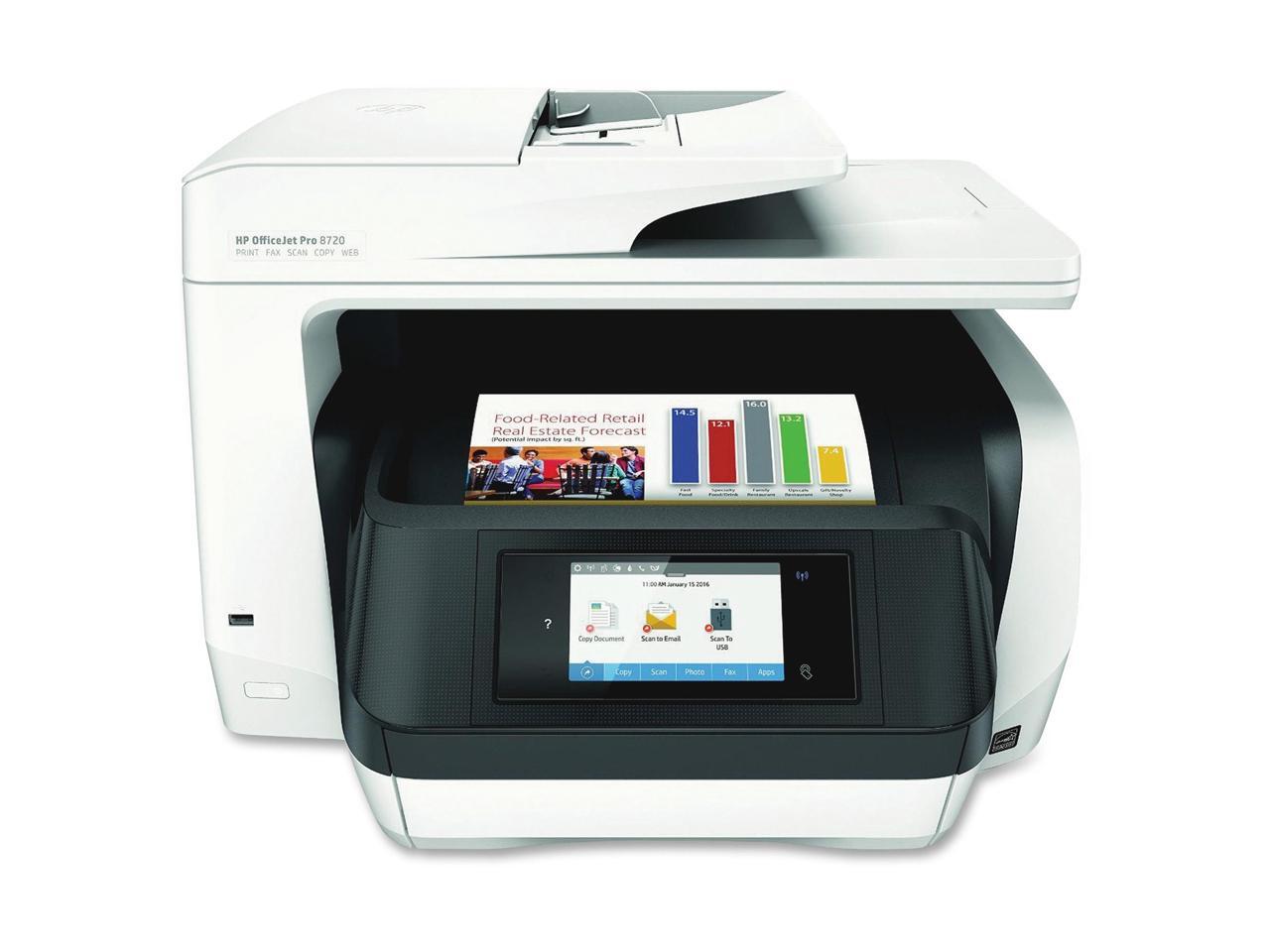 Refurbished: HP OfficeJet Pro 8720 (M9L75A) Duplex Wireless All-In-One ...