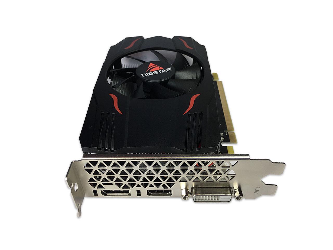 Biostar Gaming Radeon RX 550 4GB GDDR5 128-Bit DirectX 12 PCI Express 3 ...