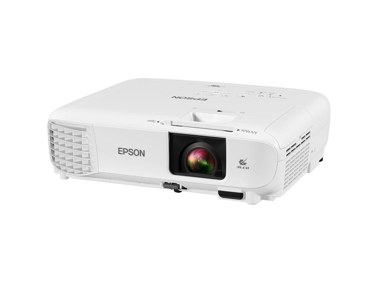Epson PowerLite E20 XGA 3LCD Classroom Projector 3400 lumens ...
