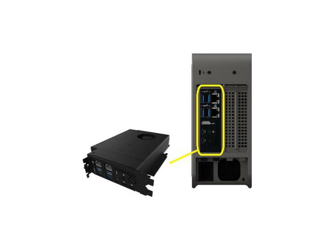 Intel NUC 9 Pro NUC9V7QNX Workstation - Core i7 i7-9850H - Intel UHD ...