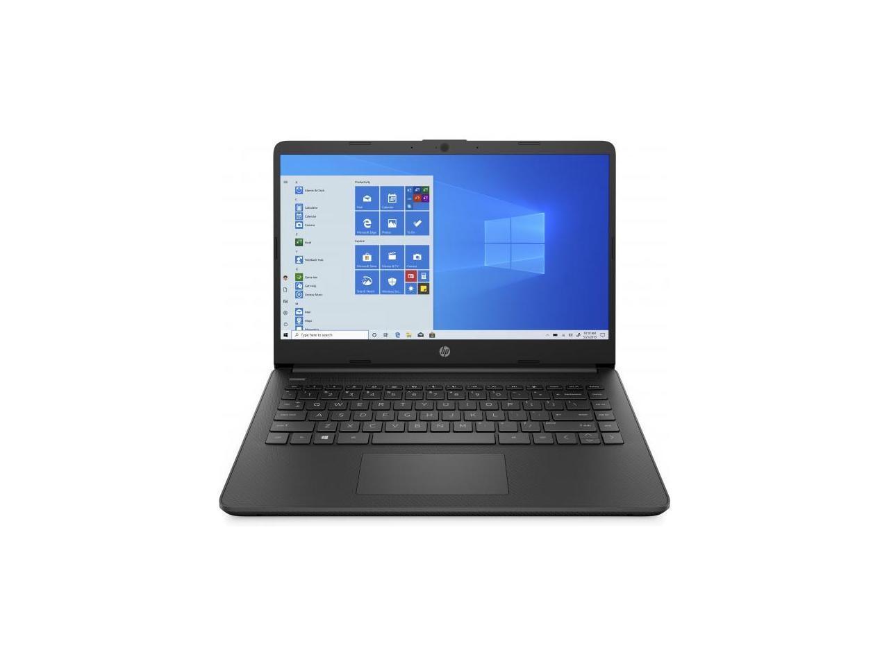 HP Stream 14" Touchscreen Laptop AMD 3020e 4GB RAM 64GB eMMc Jet Black ...