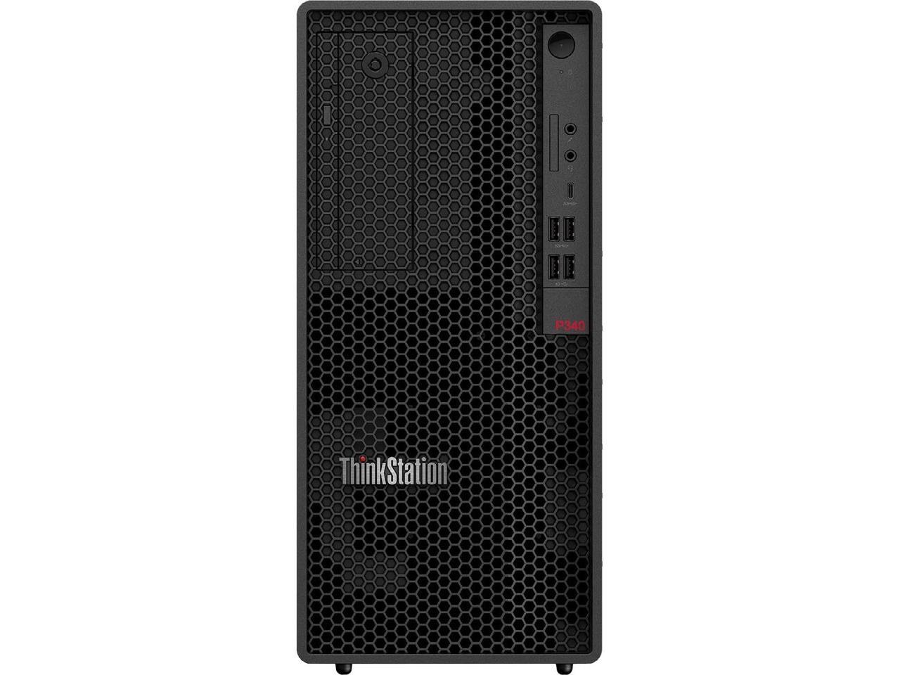 Lenovo Desktop Computer ThinkStation P340 Tower 30DH000NUS Intel Core ...
