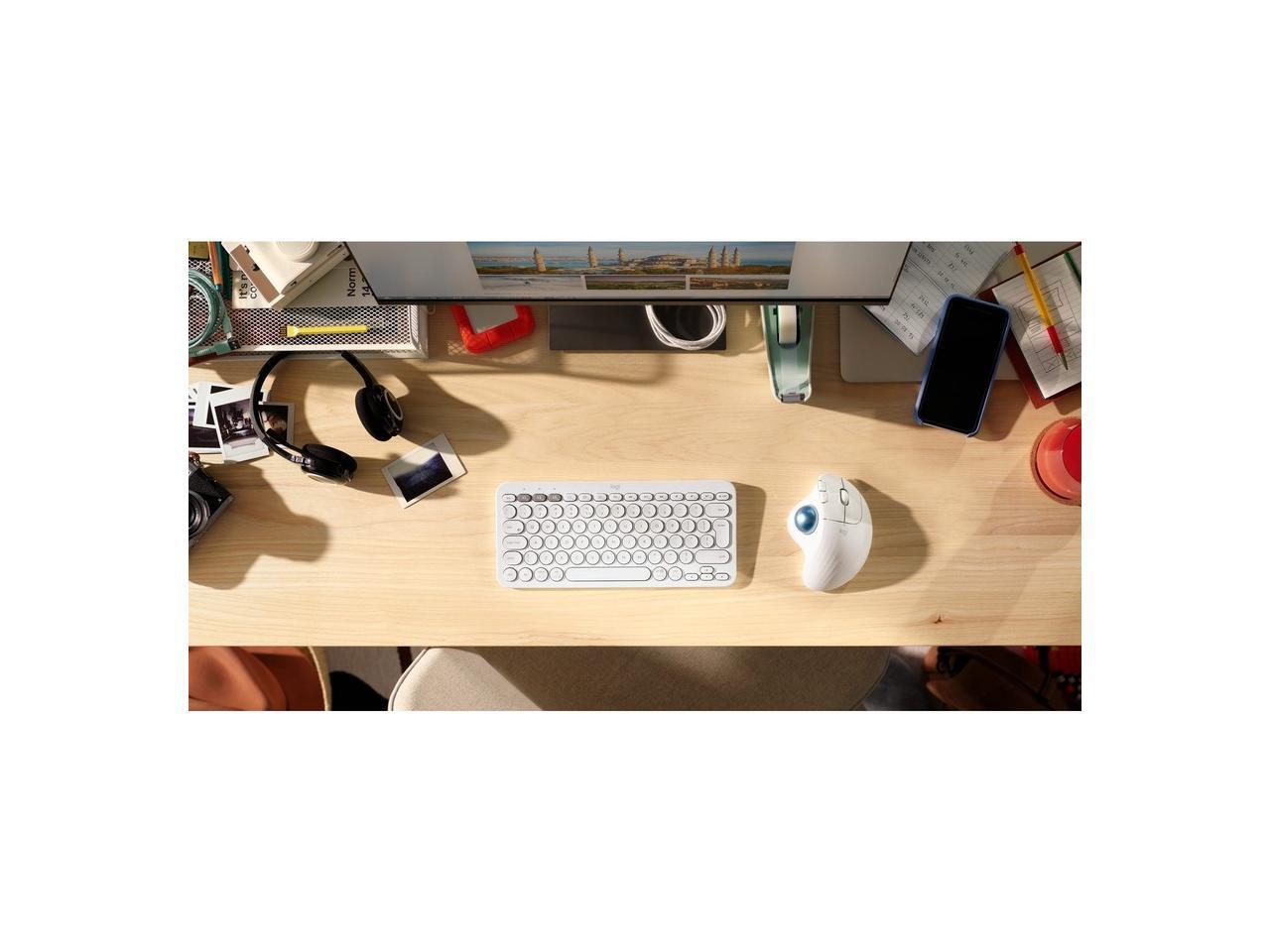 Logitech ERGO M575 Wireless Trackball Mouse - Easy thumb control ...