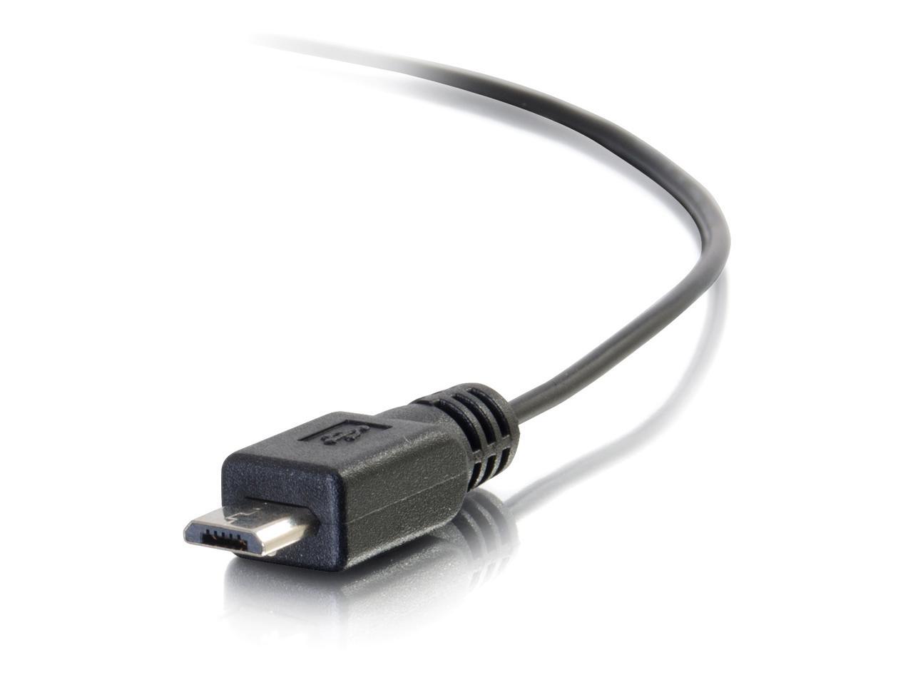 C2G 27053 USB Cable - USB A Male to USB Micro-B Male Charging Cable (18 ...