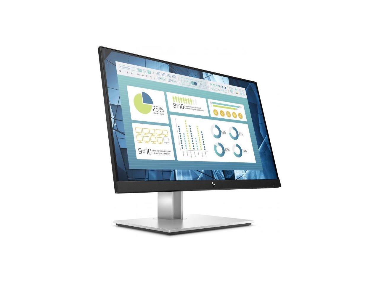 HP 23.8" 60 Hz IPS QHD Monitors - LCD Flat Panel 5 ms 2560 x 1440 (2K ...