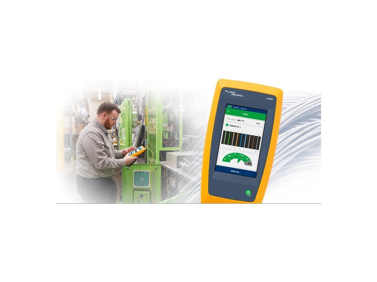 Fluke Networks LIQ-100 LinkIQ Cable + Network Tester - Newegg.com