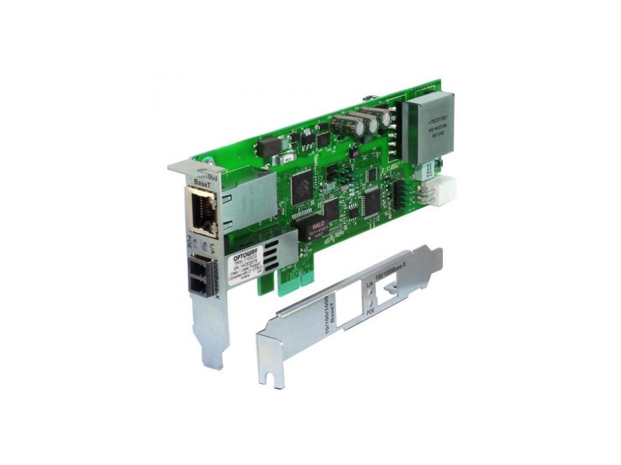 Transition Networks N-GXE-POE-LC-01 Gigabit Ethernet Card - Newegg.com