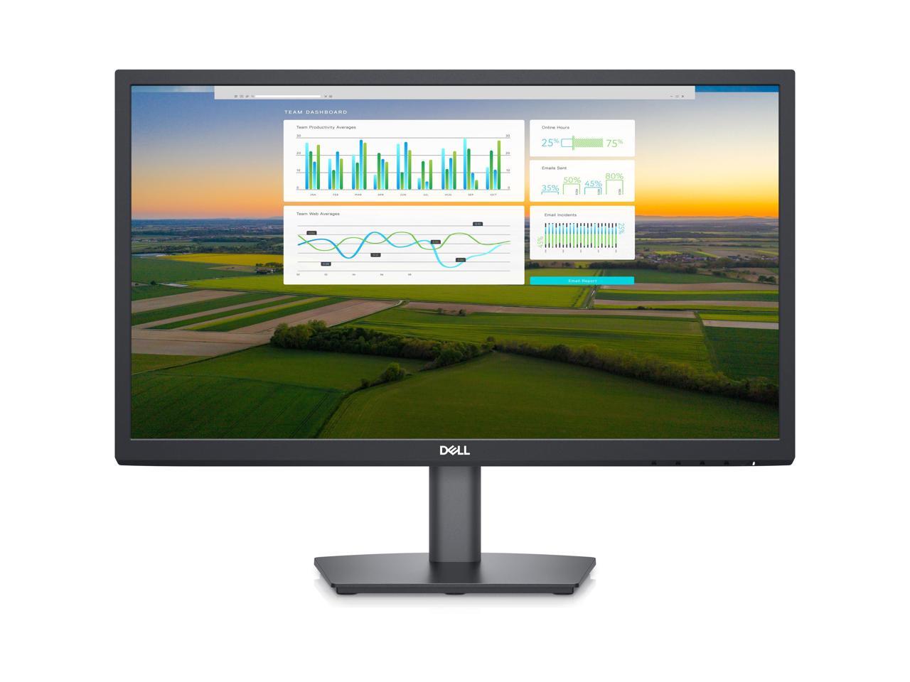 Dell E2222H 21.5" LED LCD Monitor - 22" Class - Thin Film Transistor ...