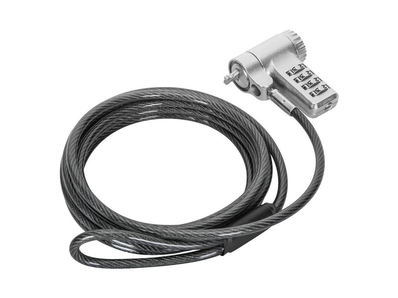 Targus DEFCON Ultimate Universal Resettable Combination Lock ASP96RGLX ...