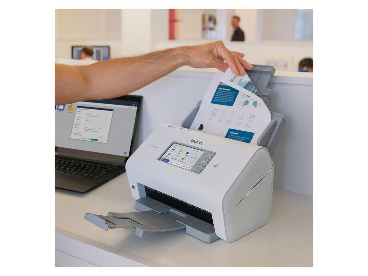 Brother ADS-4900W Professional Desktop Scanner for High Scan Volumes ...