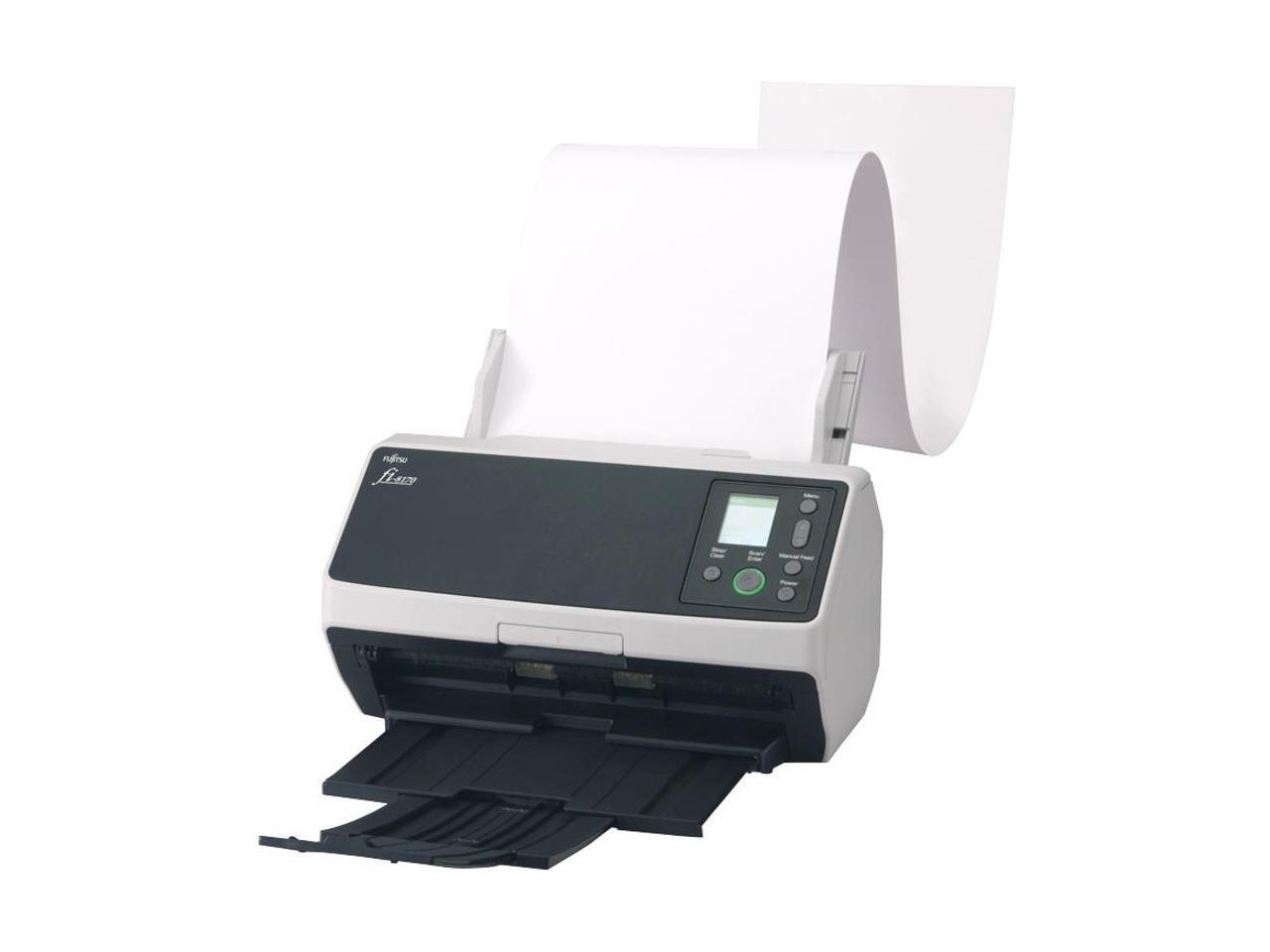 Ricoh fi-8170 Deluxe Bundle Large Format ADF/Manual Feed Scanner 600dpi ...