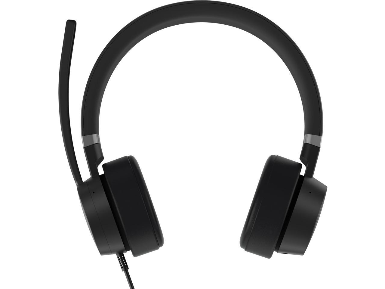 Lenovo 4XD1C99223 Circumaural Go Wired ANC Headset (Thunder Black ...