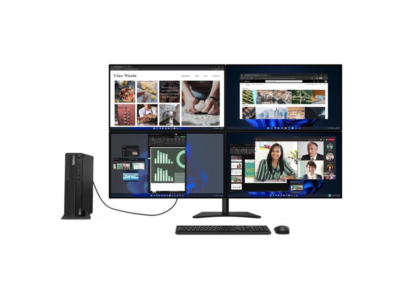 Lenovo ThinkCentre M90s Gen 3 11TT0000US Desktop Computer - Intel Core ...