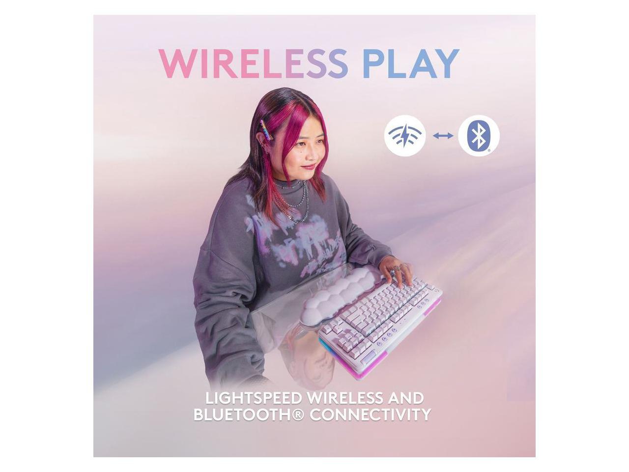 Logitech G715 Wireless Mechanical Gaming Keyboard with LIGHTSYNC RGB ...