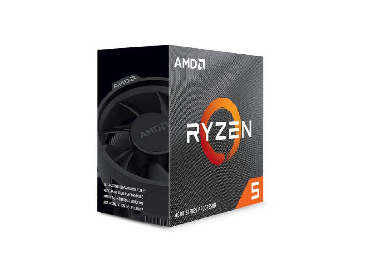 AMD Ryzen 5 4500 - Ryzen 5 4000 Series 6-Core 3.6 GHz Socket AM4 65W ...