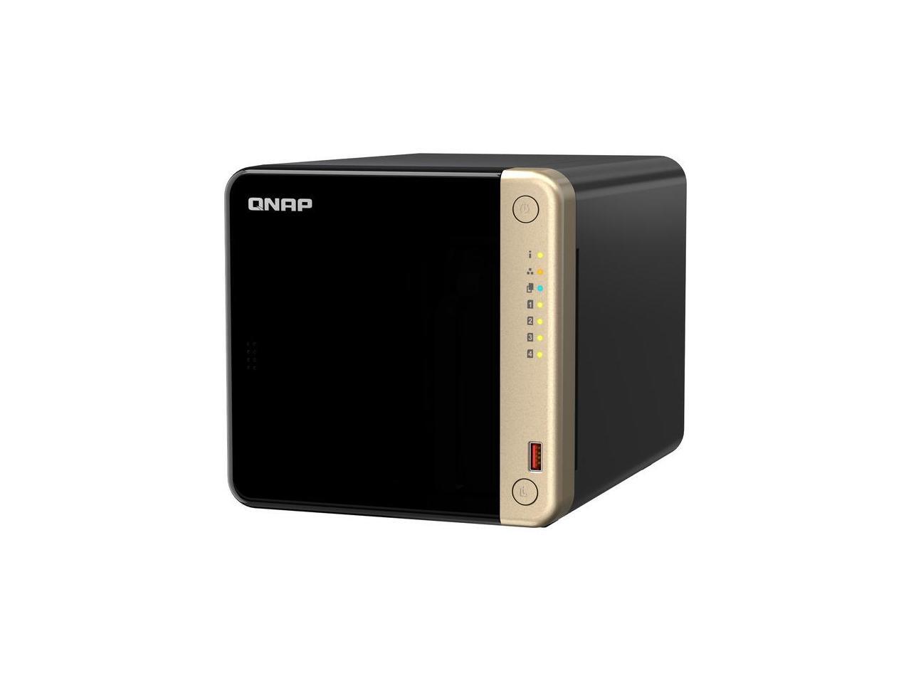 QNAP TS-464-8G-US 4-Bay Diskless Storage System TS-464-8G-US - Newegg.com