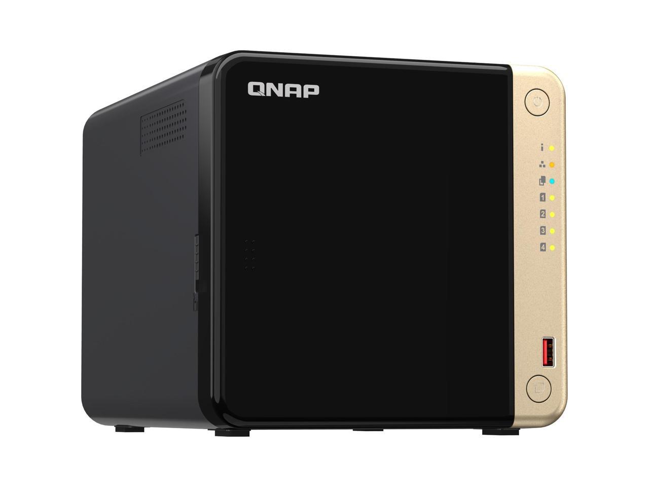 QNAP TS-464-8G-US 4-Bay Diskless Storage System TS-464-8G-US - Newegg.com