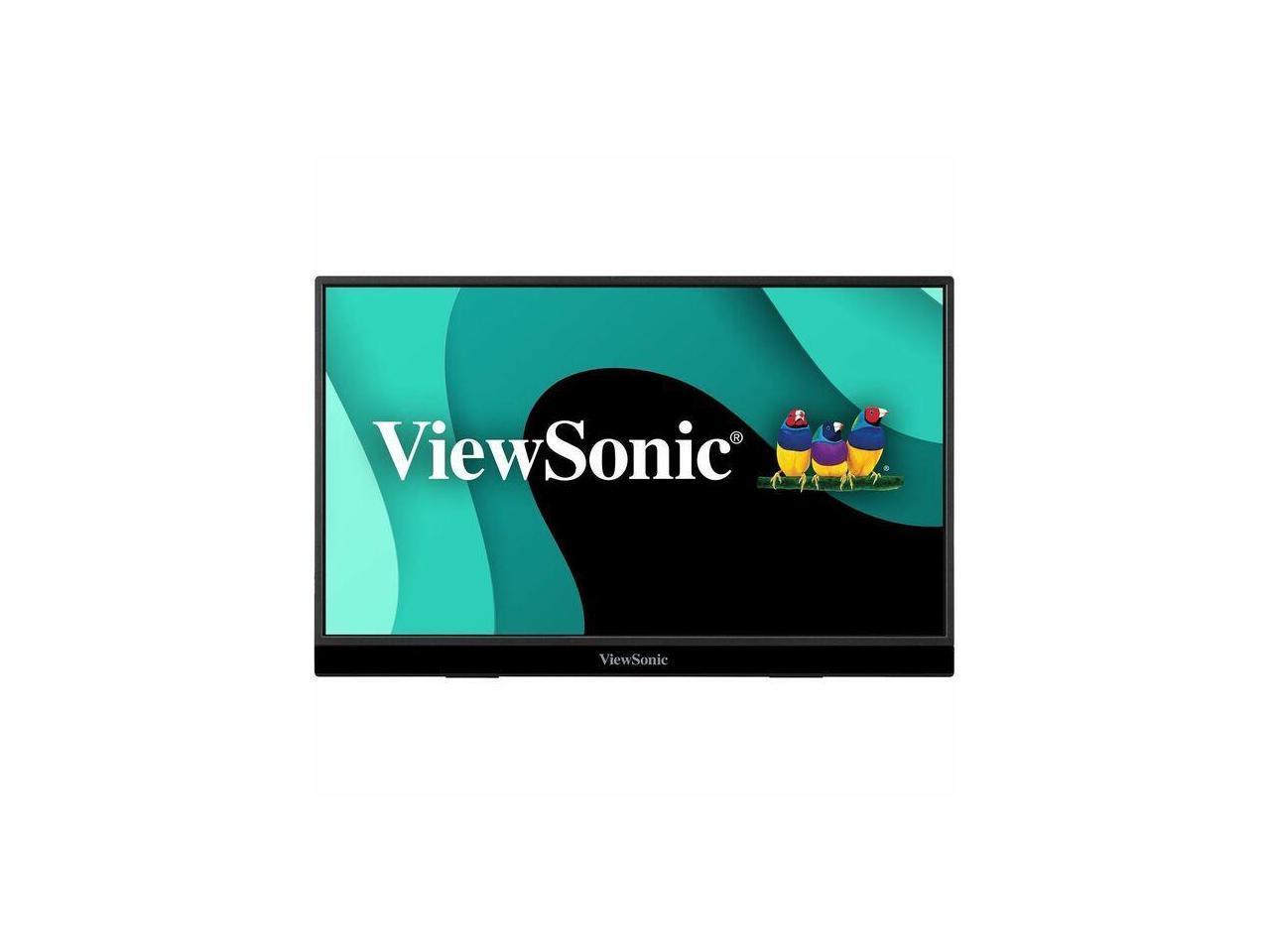 ViewSonic VX1655-4K 15.6 Inch 4K UHD Portable LED IPS Monitor with 2 Way Powered 60W USB C, Mini ...