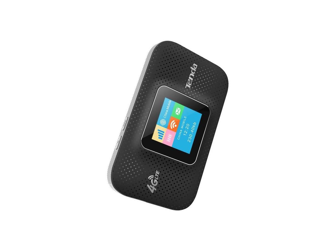 Tenda 4G185 Wi-Fi 4 IEEE 802.11n Cellular Modem/Wireless Router - 4G ...