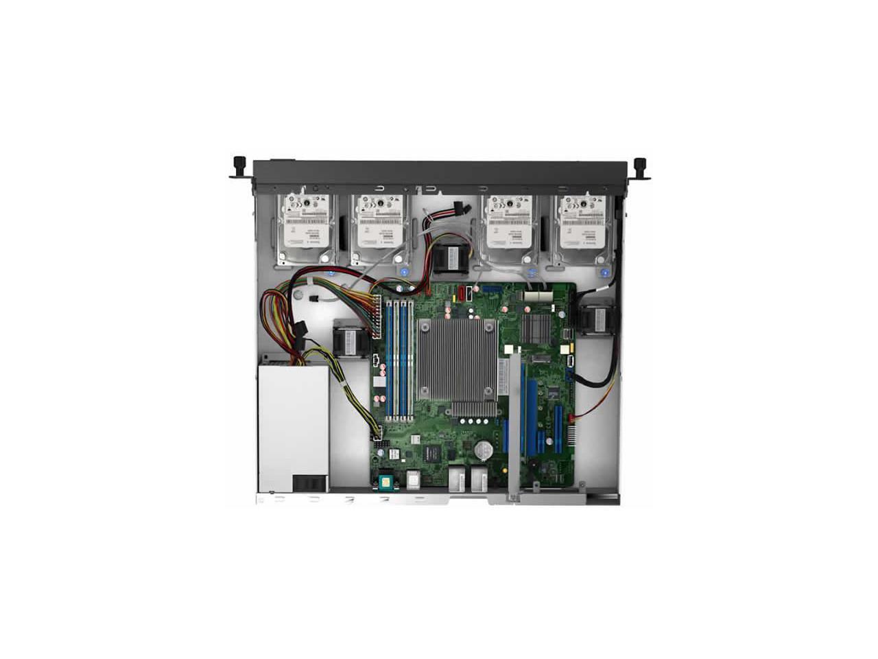 Lenovo ThinkServer RS160 70TG001TUX 1U Rack Server - 1 x Intel Xeon E3 ...