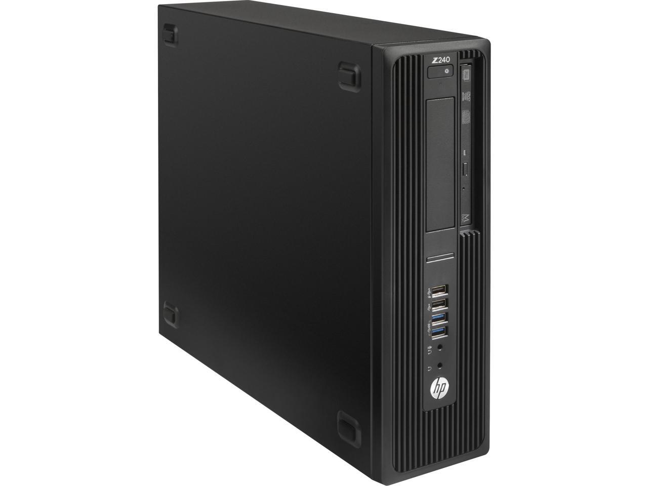 HP Z240 Workstation - 1 x Intel Core i5 (7th Gen) i5-7500 Quad-core (4 ...