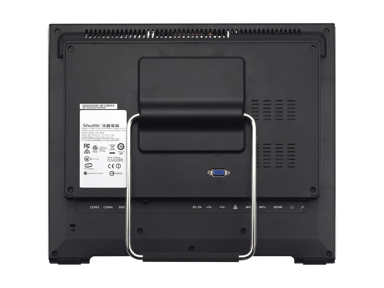 Shuttle XPC X50V6U3 Intel Socket BGA1356 HDMI 1.4 (Bottom) Barebone ...