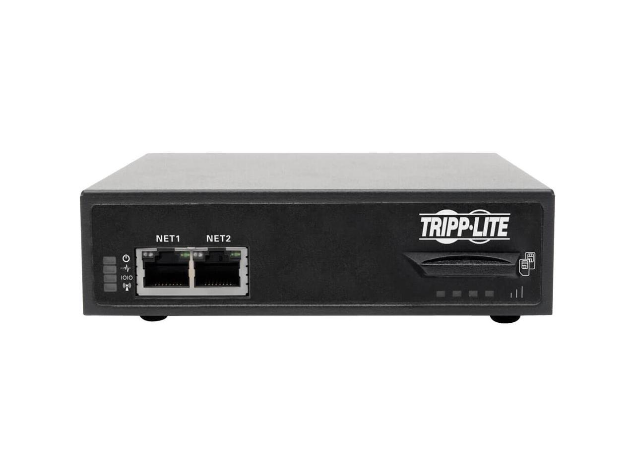 Tripp Lite 8-Port Serial Console Server with 4G LTE Cellular Gateway ...