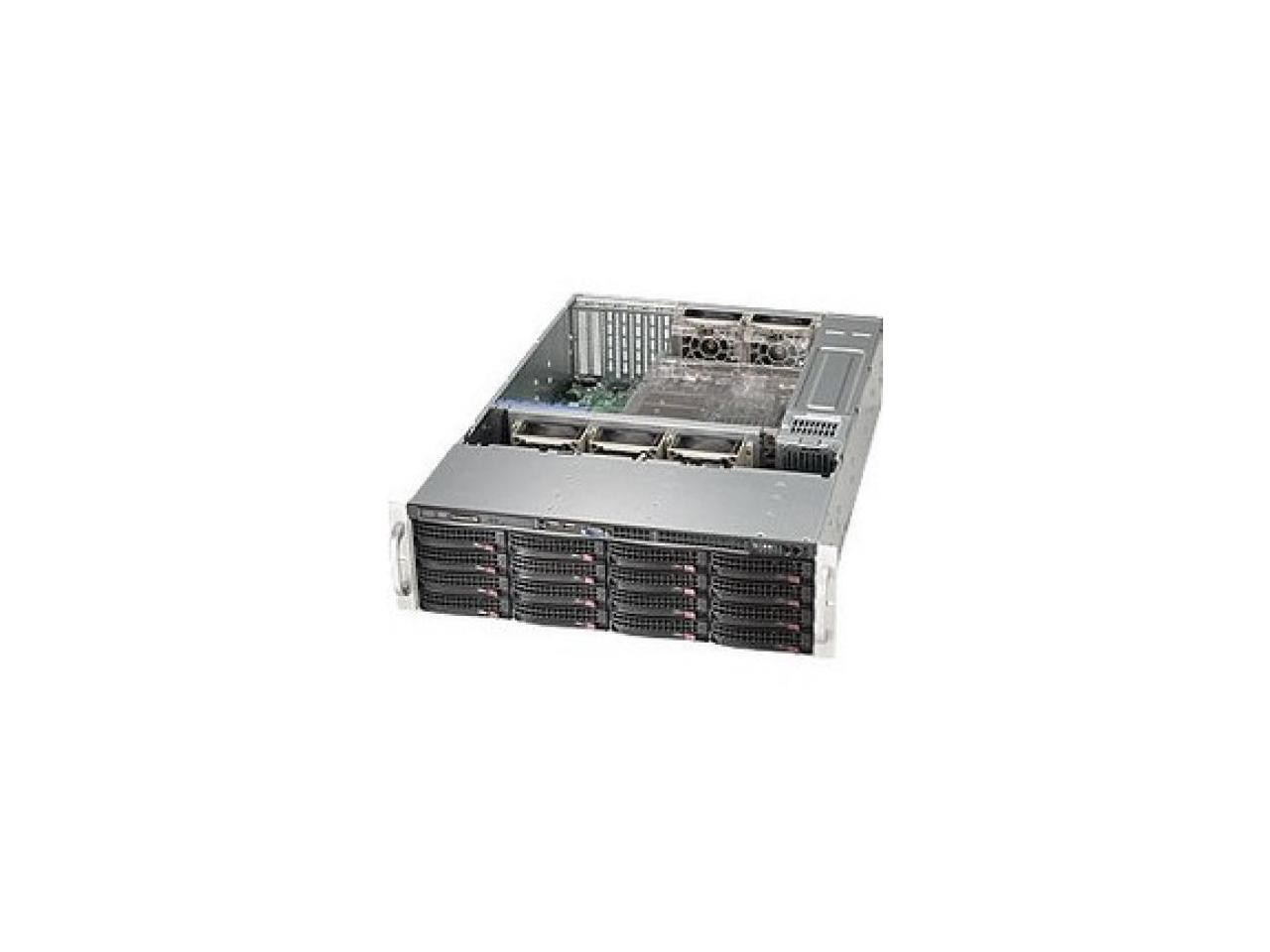 SUPERMICRO CSE-836BE1C-R1K23B 3U Rackmount 3U Storage Chassis with 16x ...