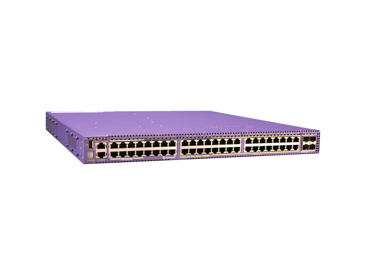 Extreme Networks Summit X460-G2-24p-24hp-10GE4 Ethernet Switch - Newegg.com