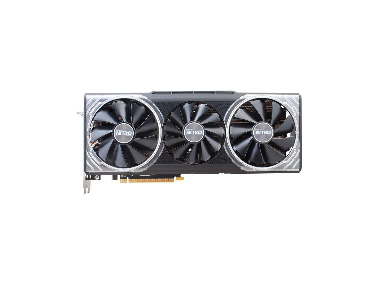 Sapphire Video Card 11275-03-40G Radeon NITRO+ RX VEGA 64 8GB HBM2 DUAL ...