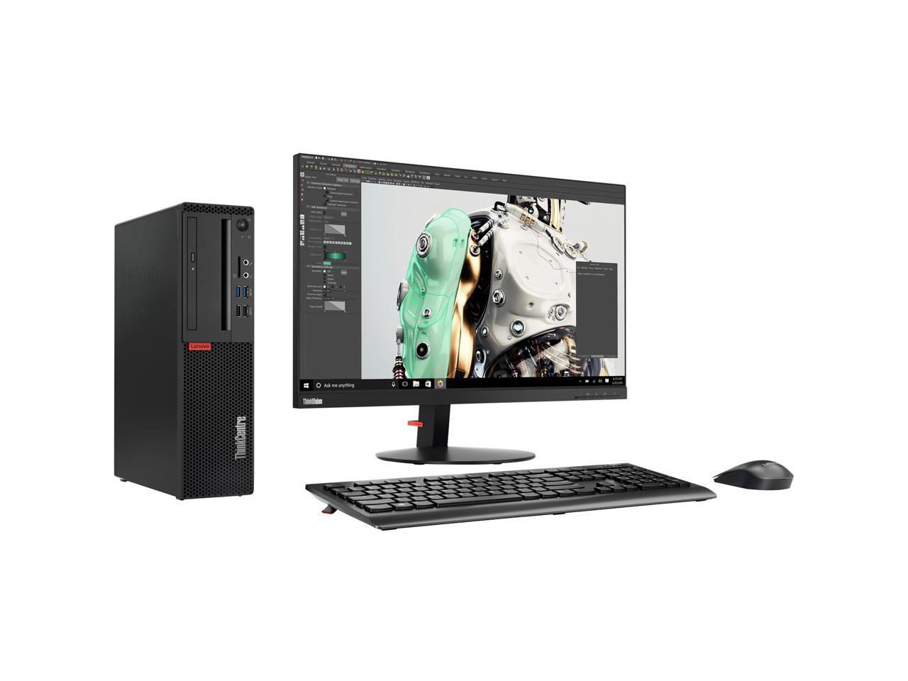 Lenovo ThinkCentre M725s 10VT000EUS Desktop Computer - AMD Ryzen 7 PRO ...