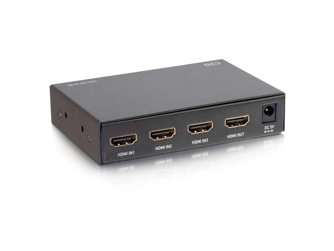 C2G HDMI SELECTOR SWITCH 3X1-4K - Newegg.com