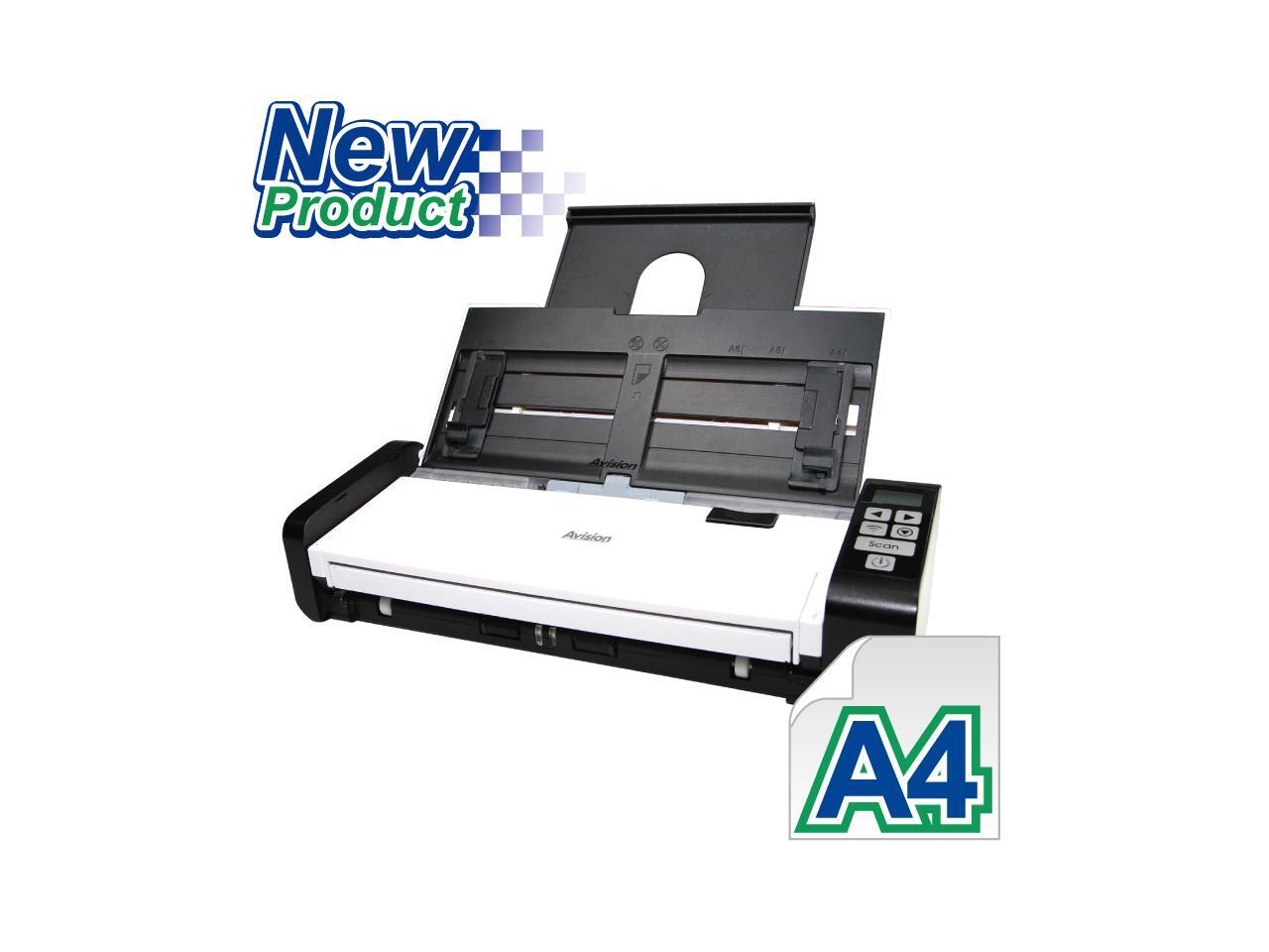 Avision AD215 Color Duplex 15ppm/30ipm 600dpi Portable Scanner 8.5" x ...