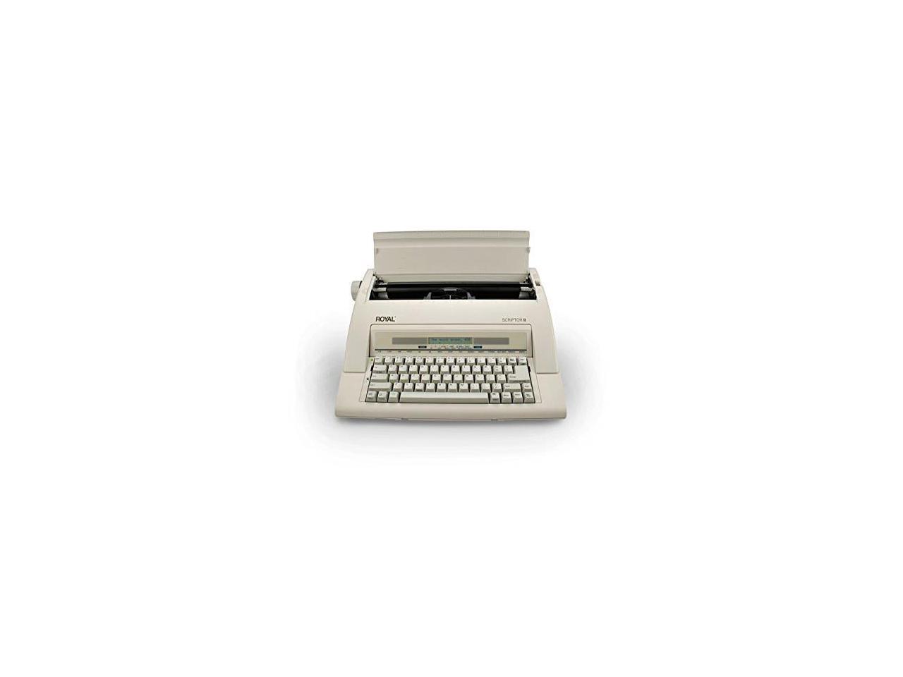 Royal 69147T Scriptor II Personal Portable Electronic Typewriter with ...