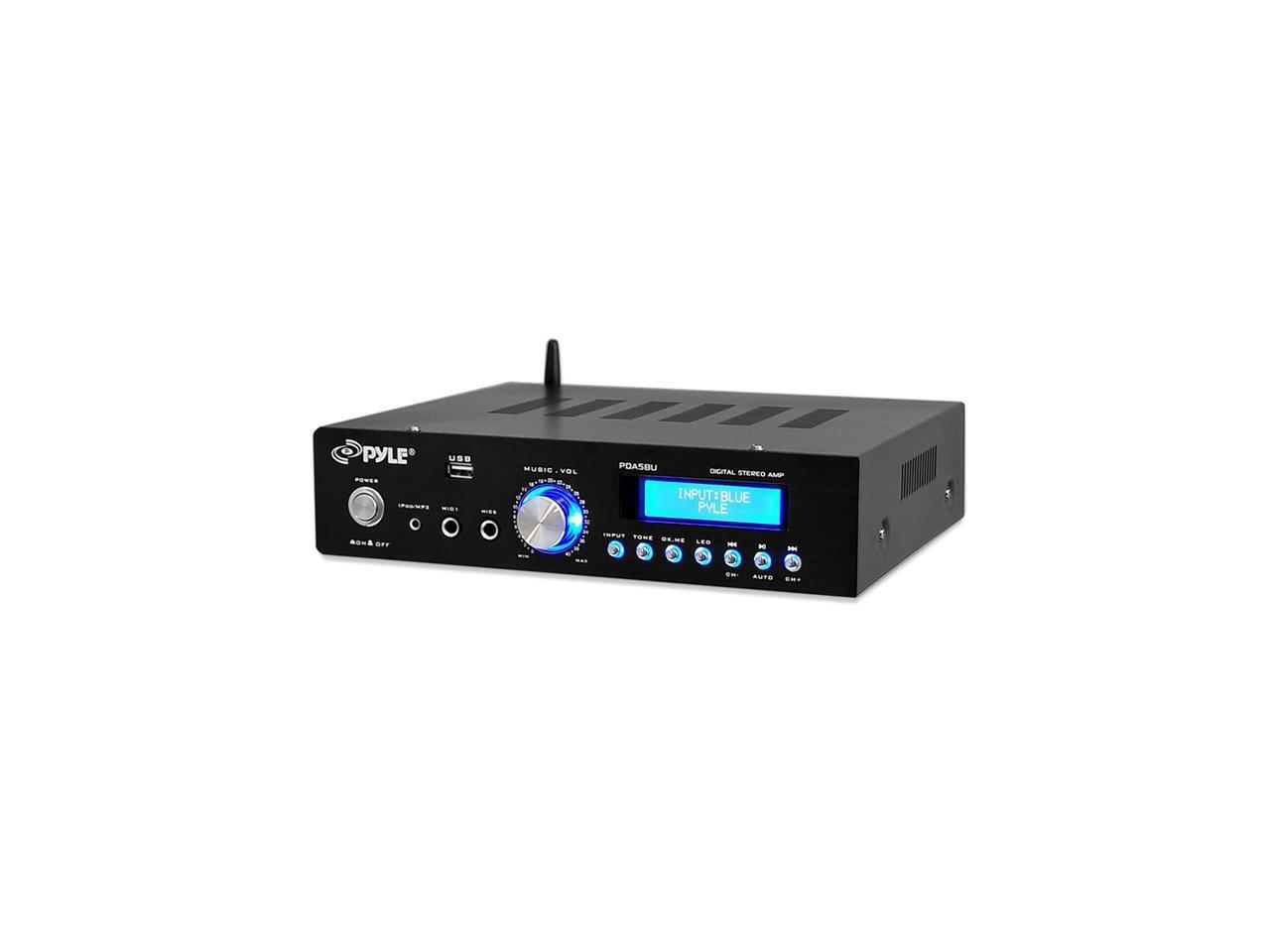 PYLE - PRO SOUND PDA5BU BT STEREO AMP COMPACT HOME - Newegg.com