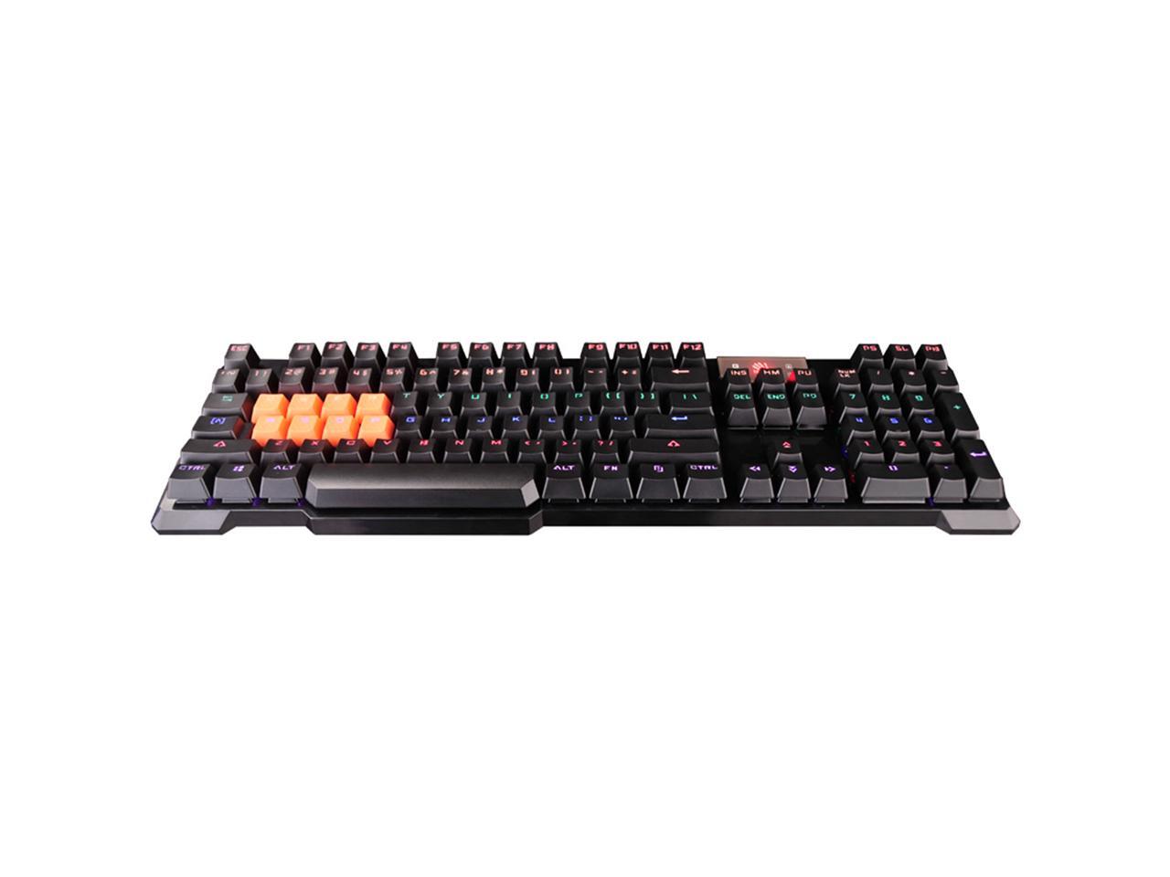 Bloody B720 Light Strike (LK) Optical Mechanical Gaming Keyboard - Neon ...