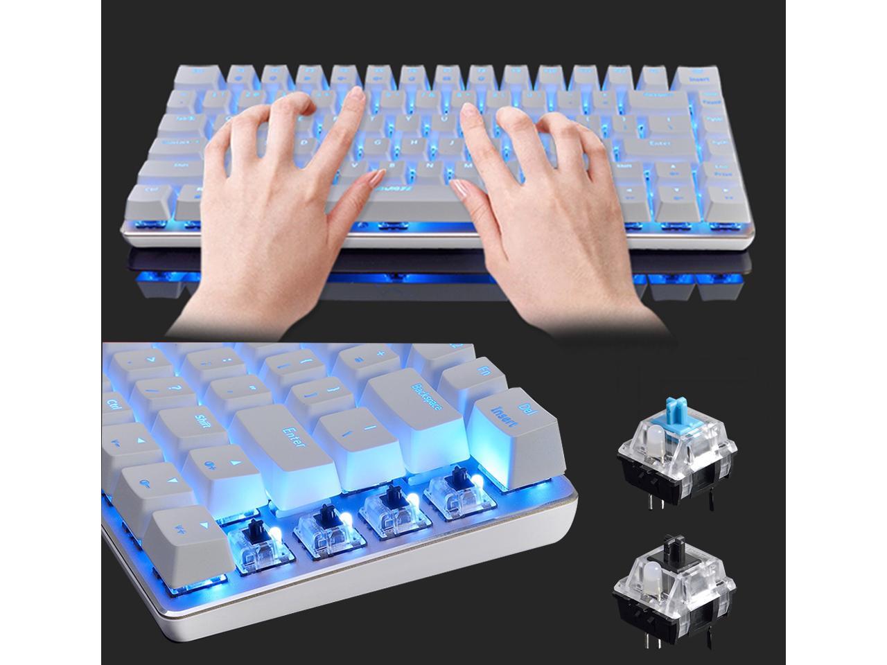 UrChoiceLtd® Ajazz Geek AK33 Backlit Usb Wired Gaming Mechanical ...