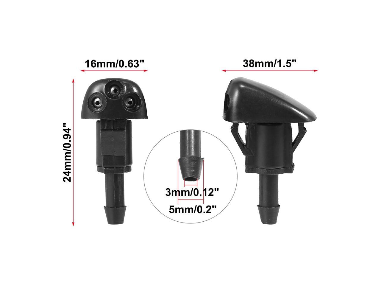 4pcs Car Front Windshield Washer Nozzles for Hyundai Tiburon Elantra ...