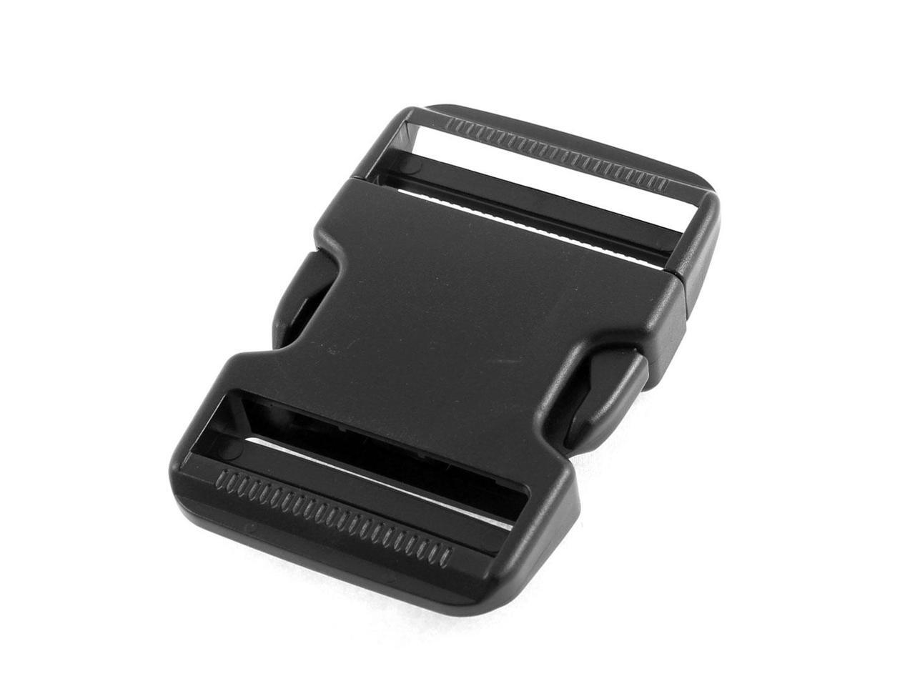 Plastic Clasp Side Release Buckle Black 2 Inches Webbing Strap - Newegg.com