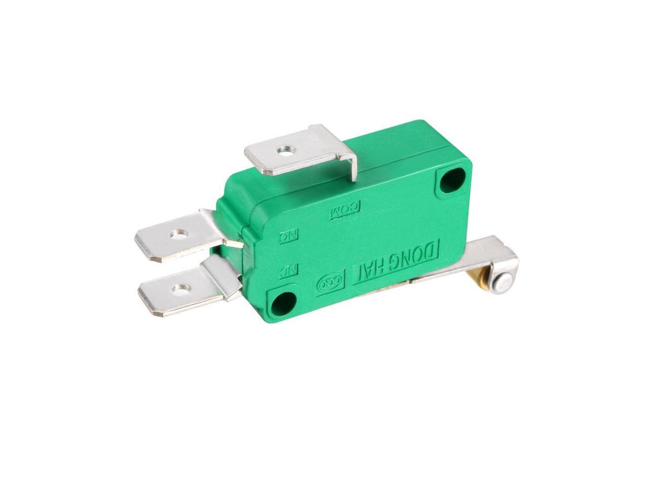 2PCS KW3-OZ 16A 125/250VAC SPDT NO NC Roller Lever Type Micro Limit Switches - Newegg.com