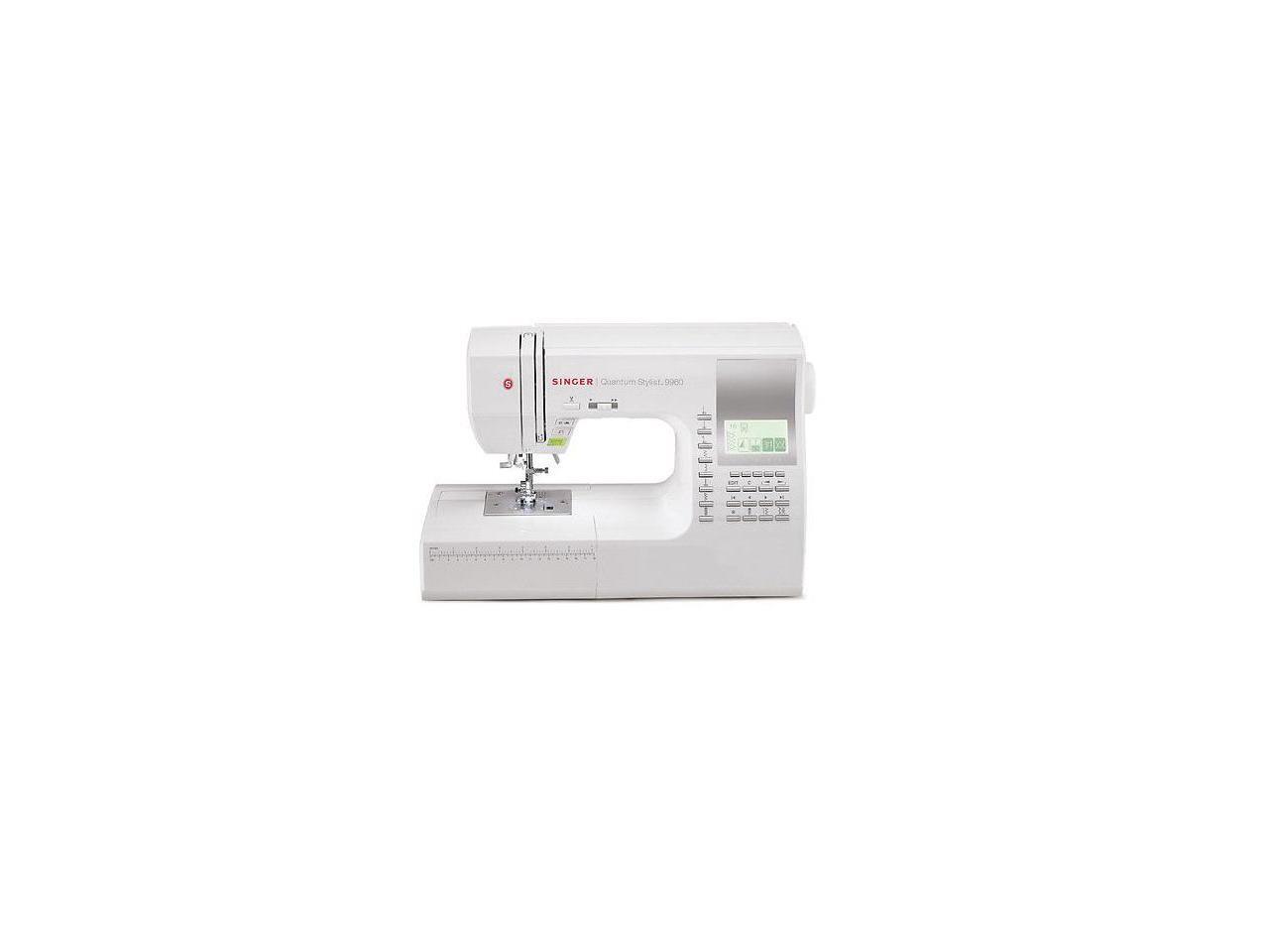 Singer 9960 Quantum Stylist 600 Stitch Computerized Sewing Machine with ...