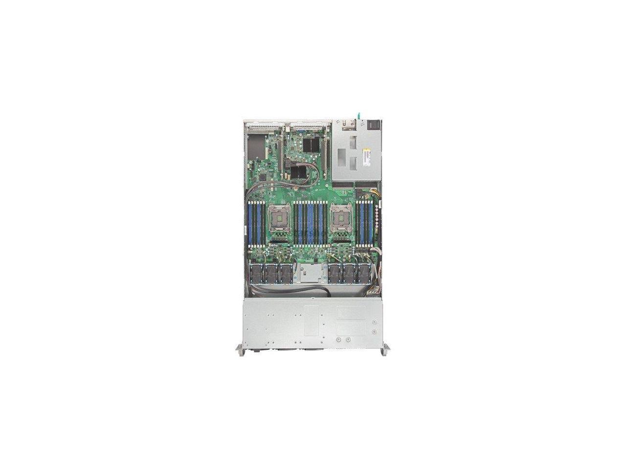 Intel Server System R1208WT2GSR Barebone System - 1U Rack-mountable ...