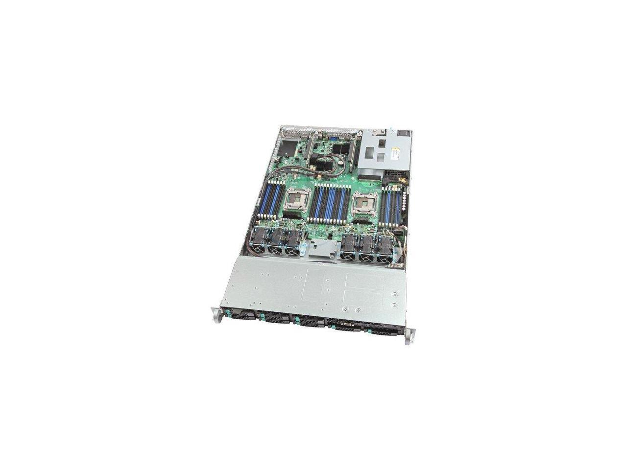 Intel Server System R1208WT2GSR Barebone System - 1U Rack-mountable ...