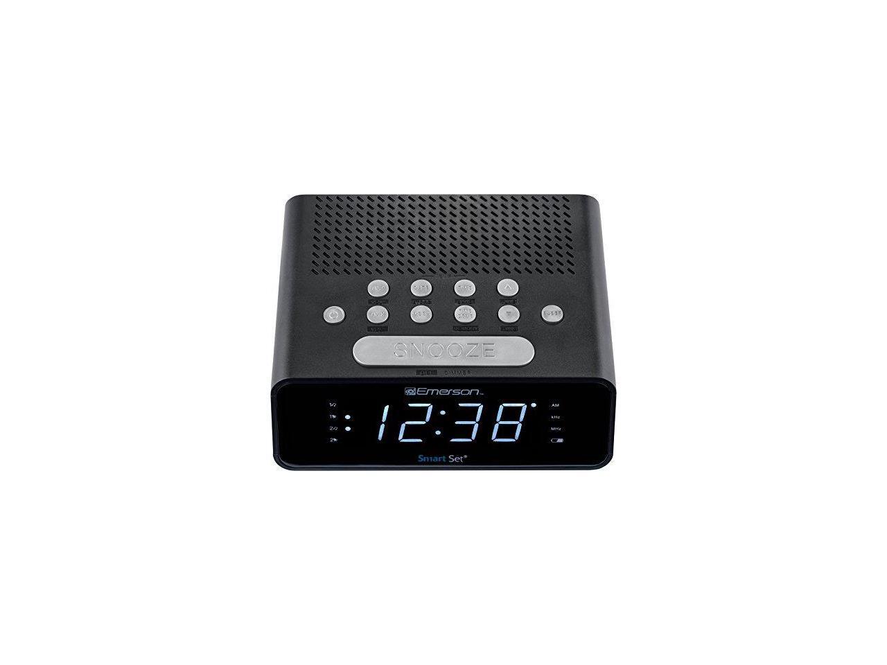 Emerson SmartSet ER100101 Desktop Clock Radio - AM, FM - Newegg.com