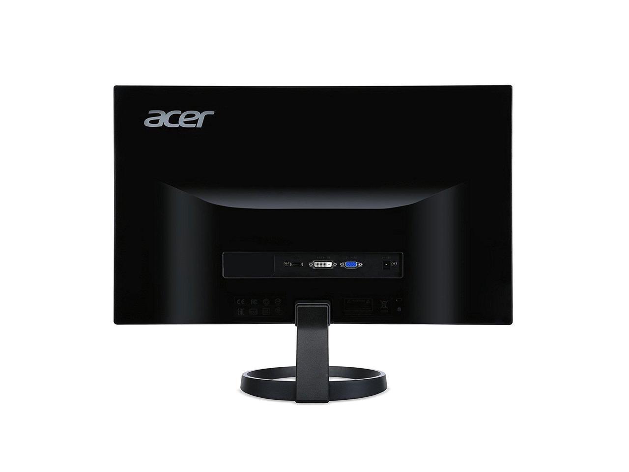 Acer R Series R240HY Black 23.8" IPS 4ms (GTG) Widescreen LED/LCD 1920 ...