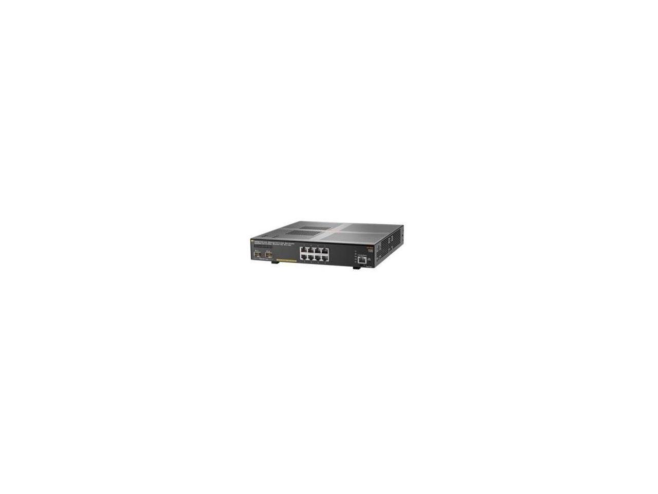 HP JL258A Aruba 2930F 8G PoE+ 2SFP+, Fixed Port L3 Managed Ethernet ...